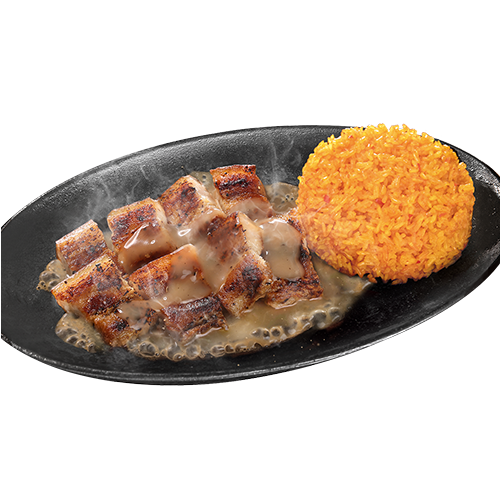 [Mang Inasal] Sizzling Liempo w/ Mushroom Gravy & Java Rice ...