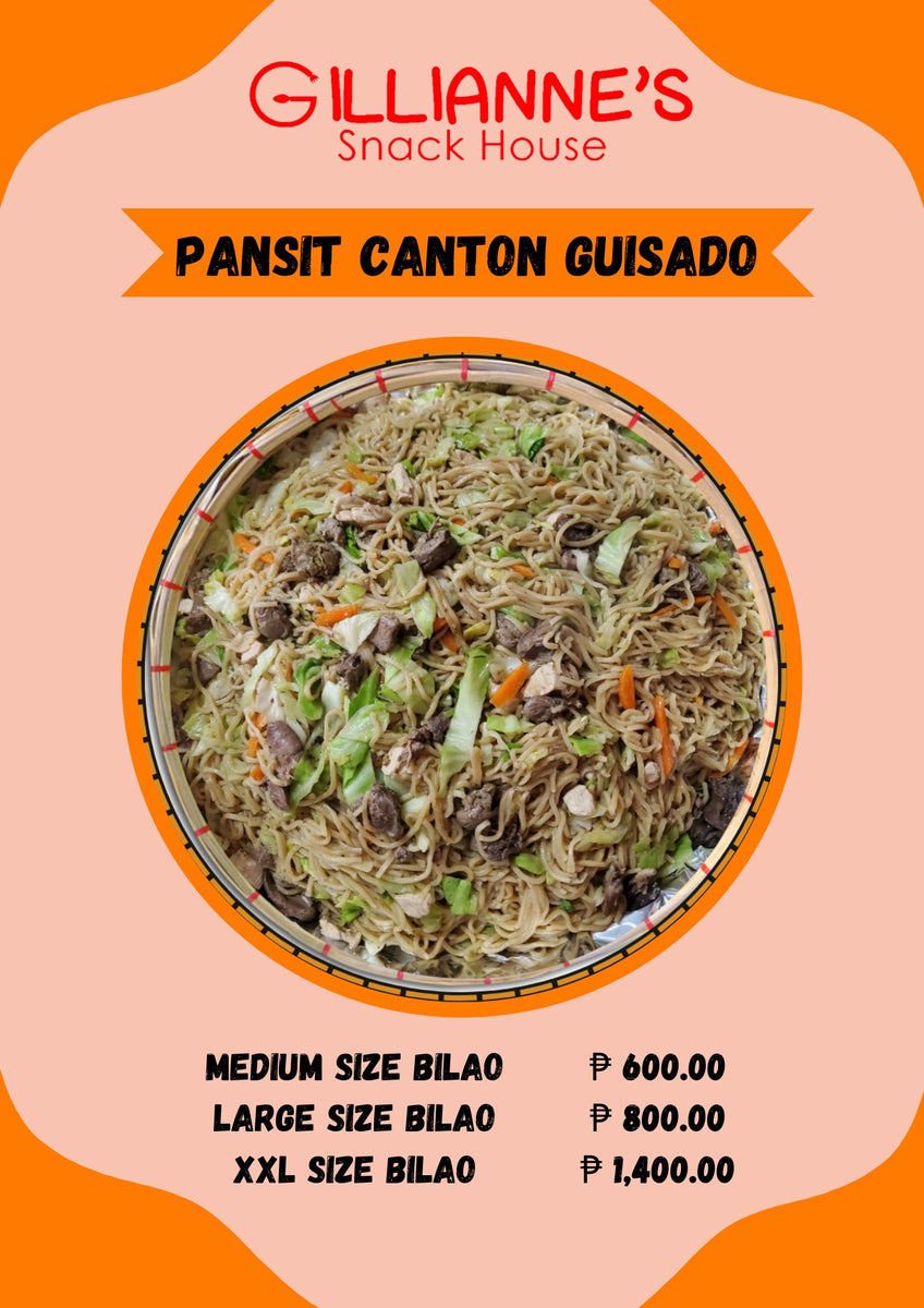 [Gillianne's^] Pancit Canton Bilao (30-45 mins) – PASSFASTBALER.COM